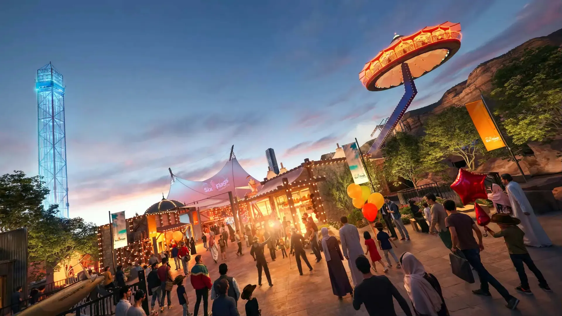 Six Flags Qiddiya Opening Date Announced